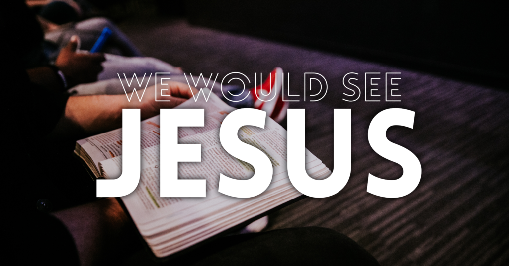 We Would See Jesus – Mind Your Faith
